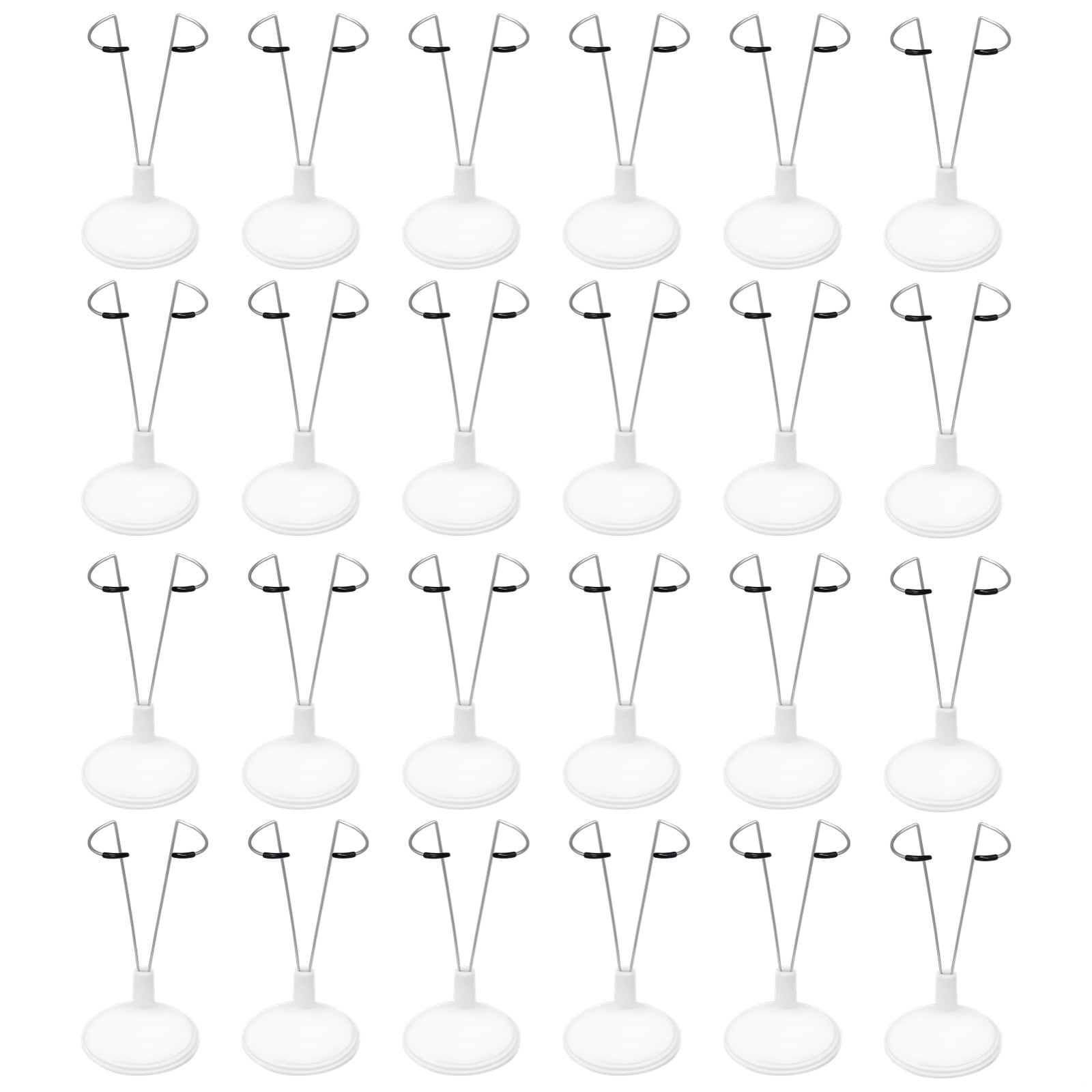 24 Pcs Action Figure Holders, Doll Display Stands, Metal Storage Stands ...