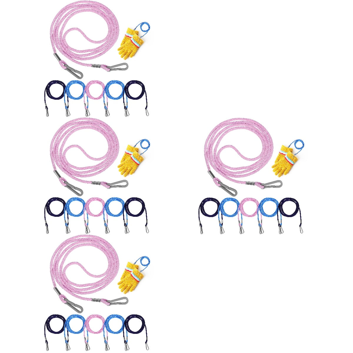 24 Pcs Anti Lost Glove Straps Mitten Clips Kids Lanyard Glove Clips ...