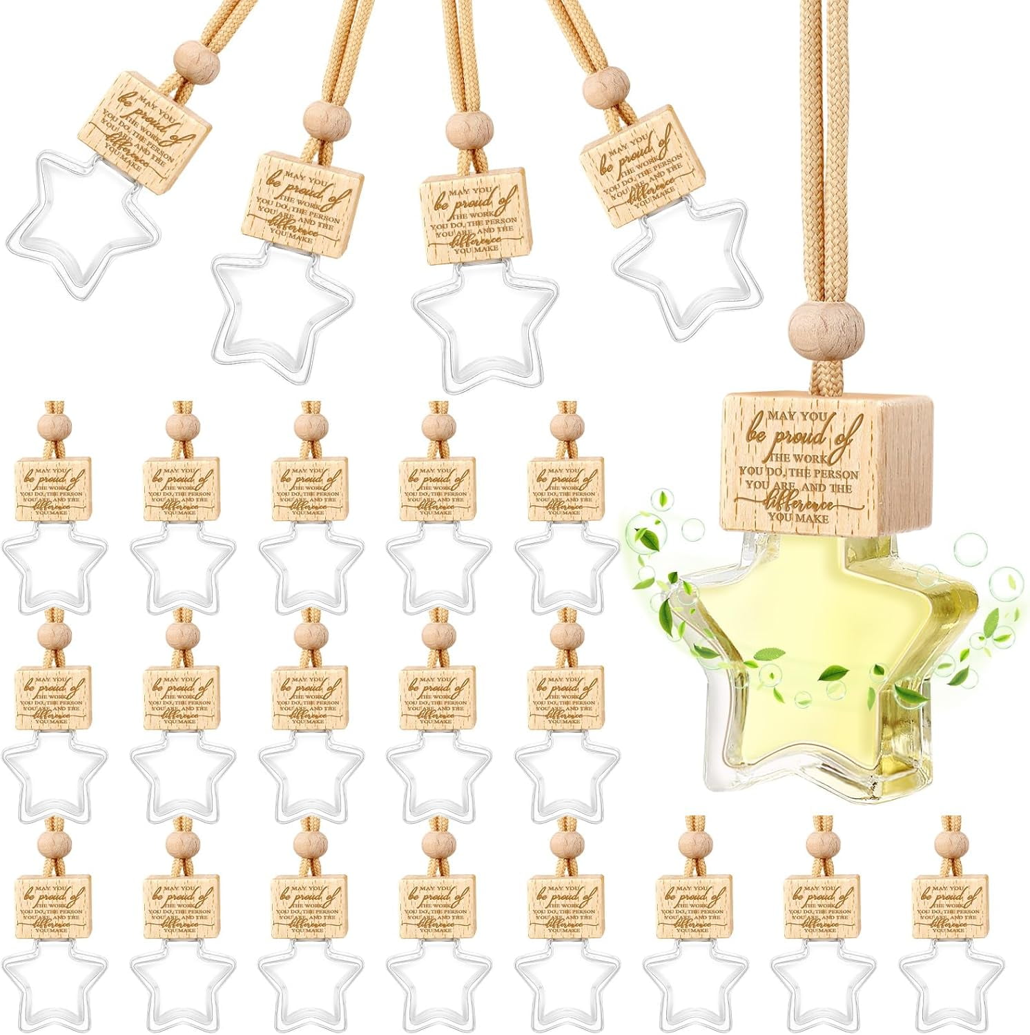 24 Pcs Appreciation Gift Car Diffuser Bottles Air Freshener Bulk ...