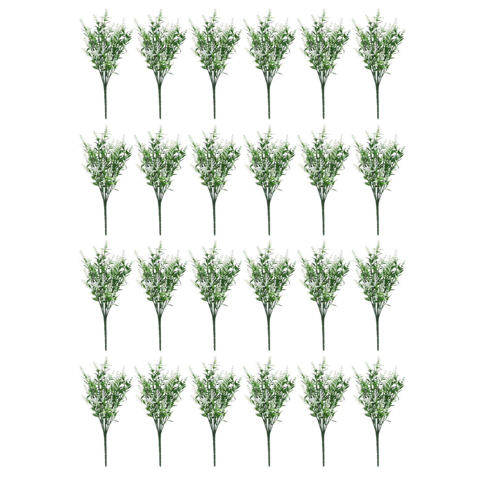 24 Pcs Artificial Flowers Artificial Wildflowers Flowers Branches Stems ...