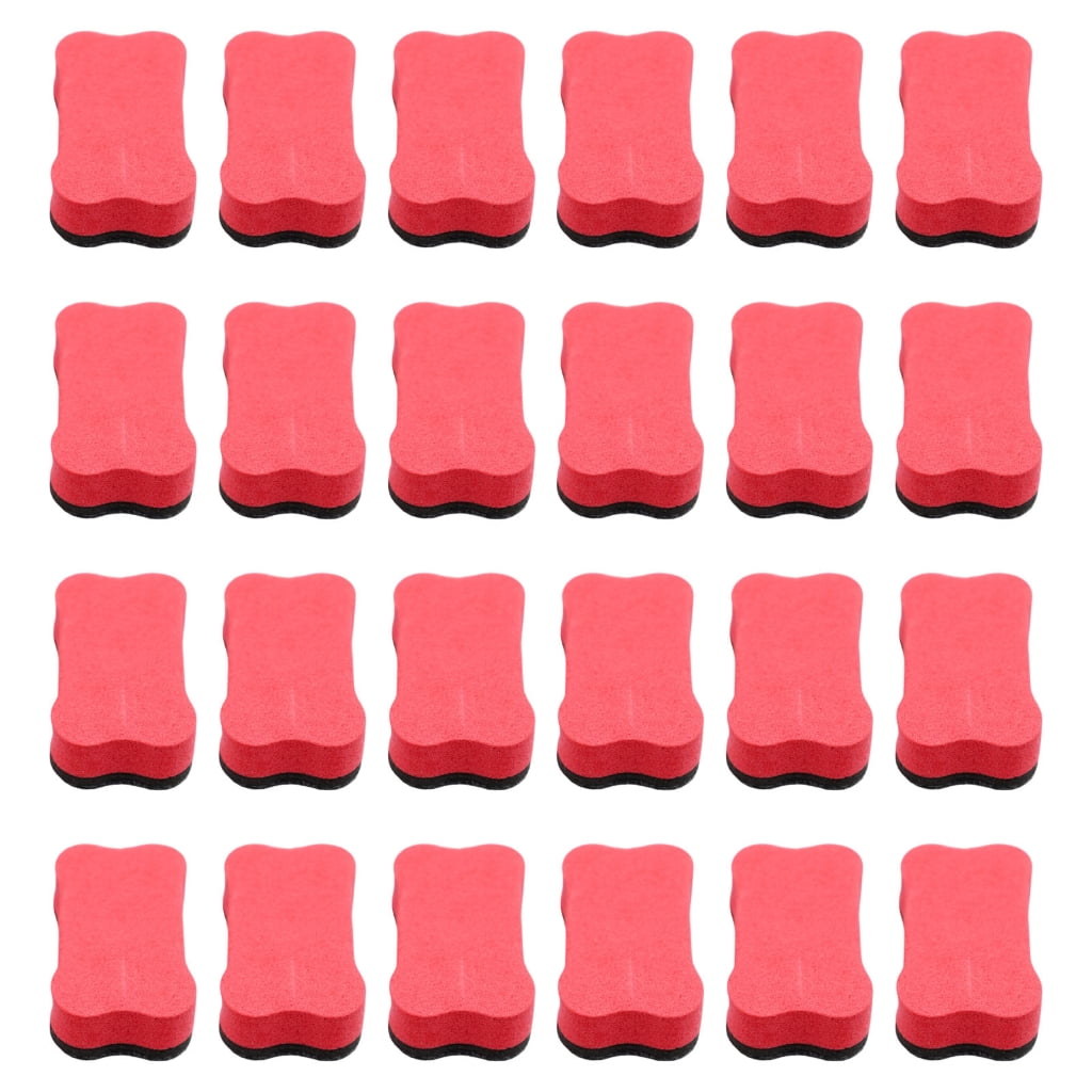 24 Pcs Bone Shape Erasers Whiteboard Eraser Magnetic Dry Erases Board ...