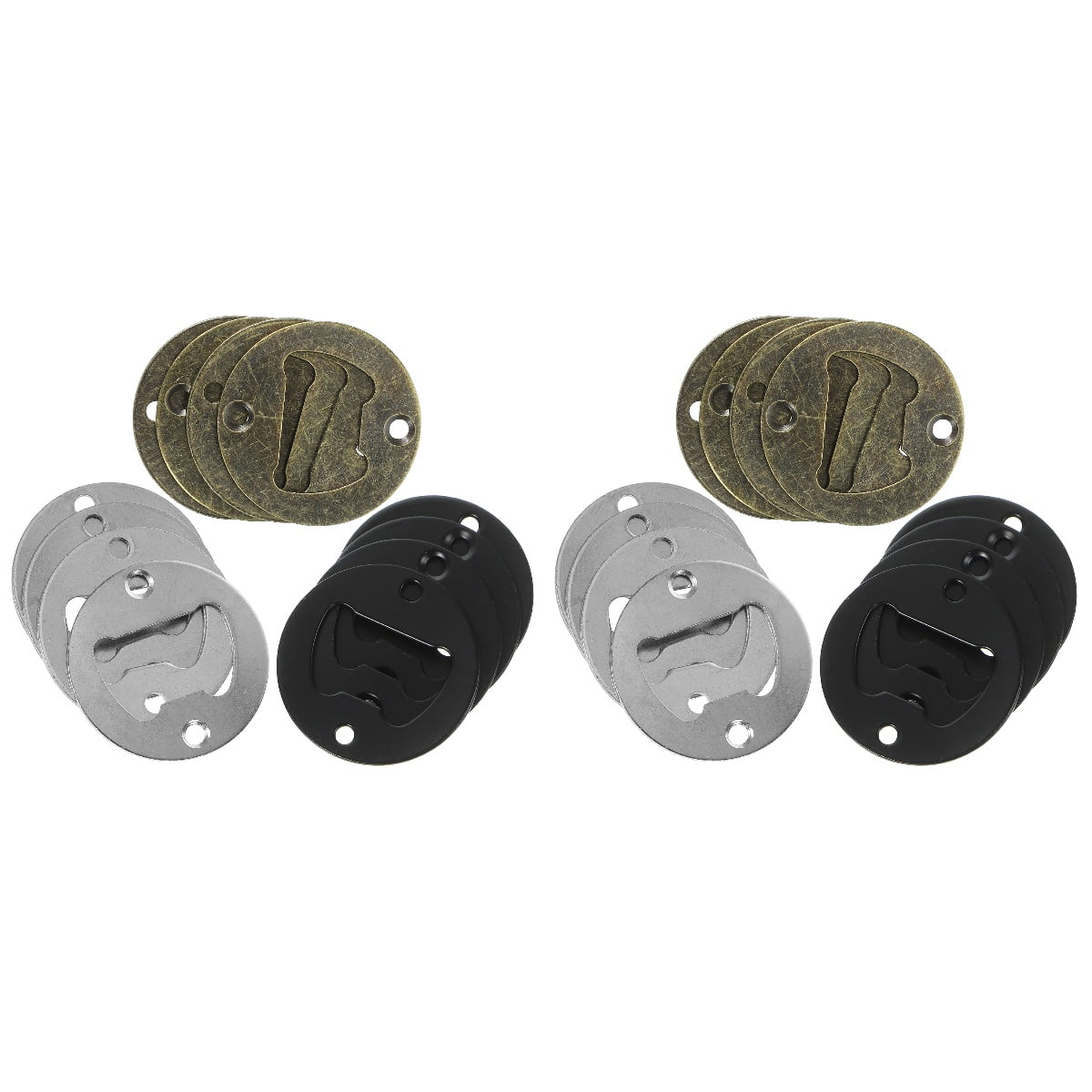 24 Pcs Bottle Opener Parts Wine Corkscrew Wall Mount Openers Hardware ...