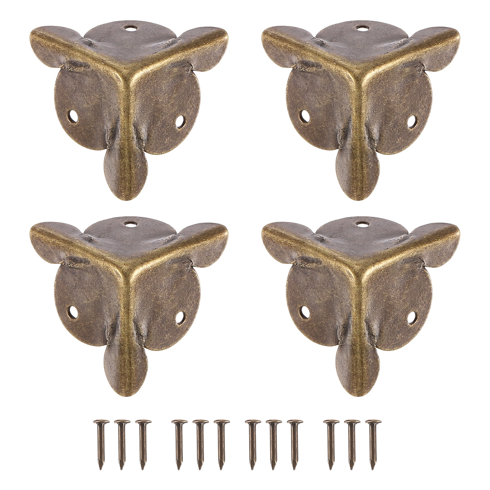 24 Pcs Box Edge Guard, 19mm Decorative Box Corner Cover, Vintage Stair ...