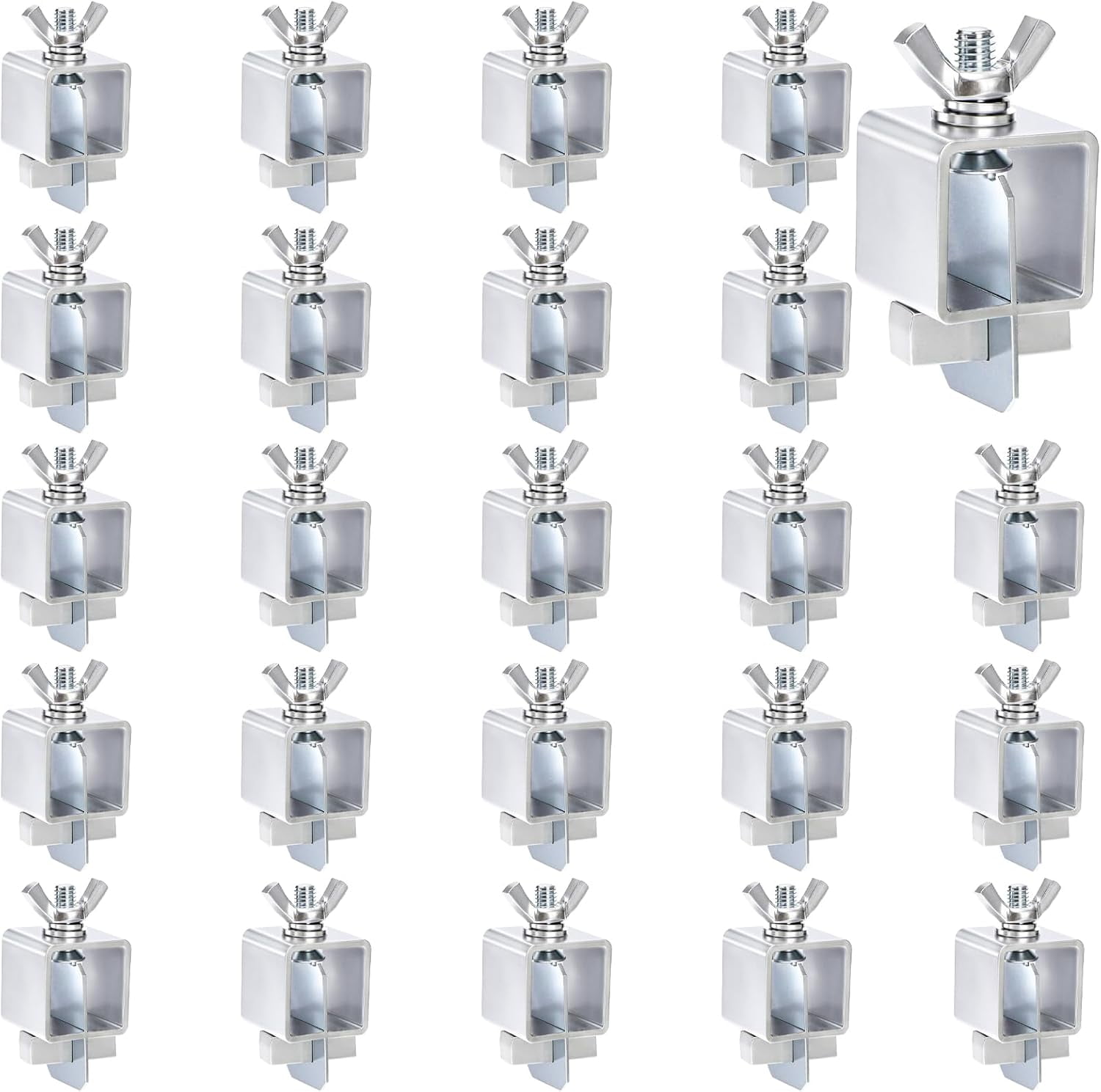 24 Pcs Butt Welding Clamps, Sheet Metal Welding Clips, Auto Body Panel ...