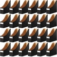 24 Pcs Cardboard Magazine File Holder Organizer, Desk File Organizer ...