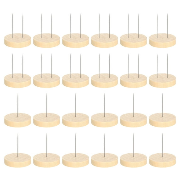 24 Pcs Crochet Dolls Holder Double Needle Dolls Stand Action Figure ...