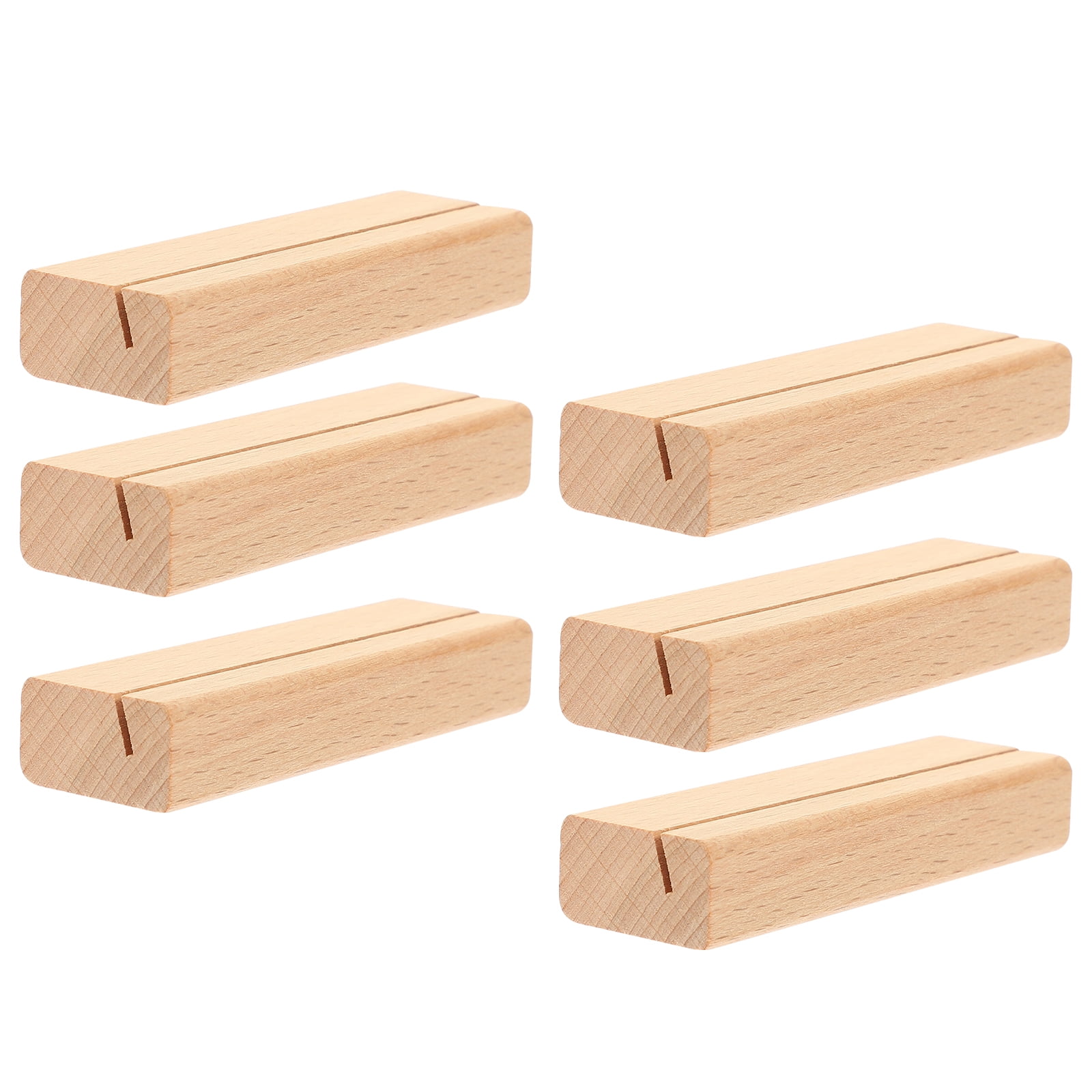 24 Pcs Desk Calendar Base Picture Holding Rack Rustic Touch Wedding ...