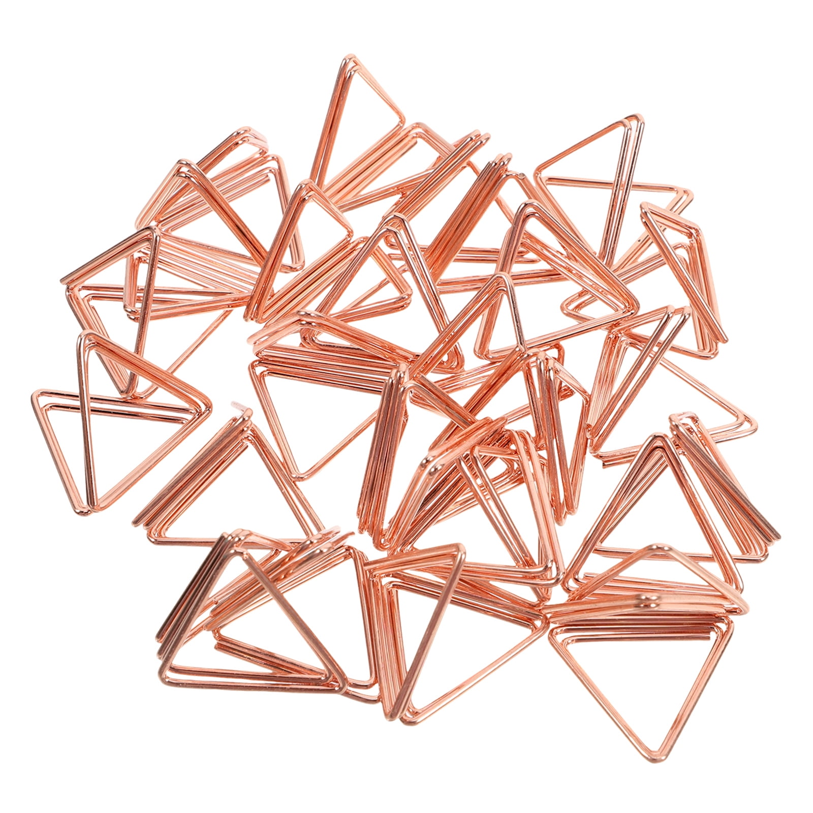 Pcs Digital Sign Triangular Note Holder 2.40X2.40X2.00CM Rose Gold ...