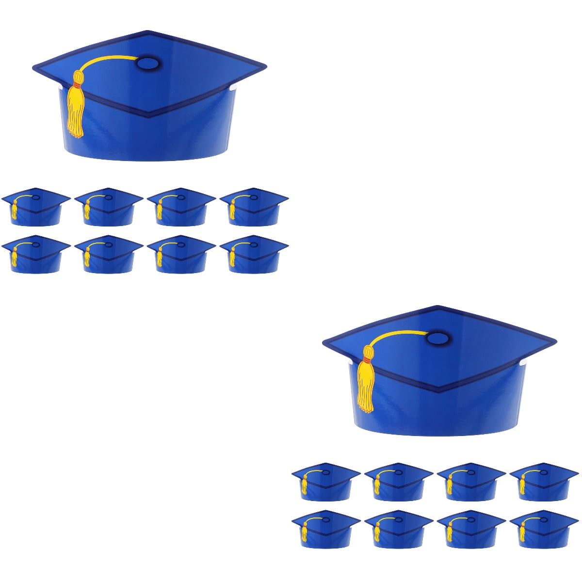 24 Pcs Doctor Paper Hat Props The Gift Paper Graduation Hat Kids Kits ...