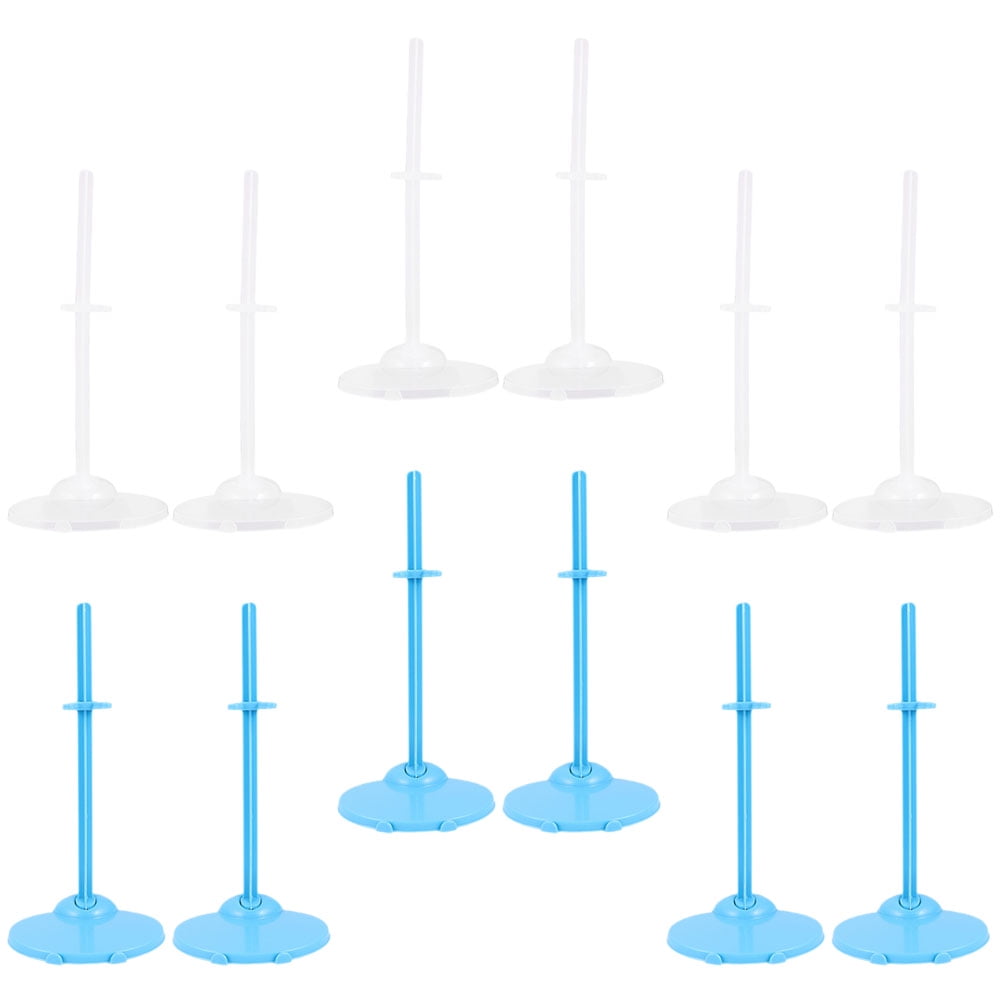 HOMEMAXS Plastic Doll Stands with Stable Support for Storage Use ...