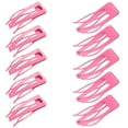 24 Pcs Double Grip Hair Clips Metal Snap Clips Women Barrettes for Hair ...