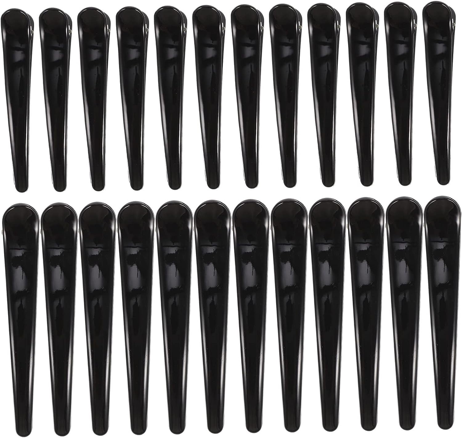 24 Pcs Duckbill Clip Girl Hair Clips Womens Hair Clips Black Hair Clips ...