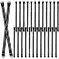 24 Pcs Eyeshadow Smudge Brush 2 in 1 Eyeshadow Double Ended Concealer ...