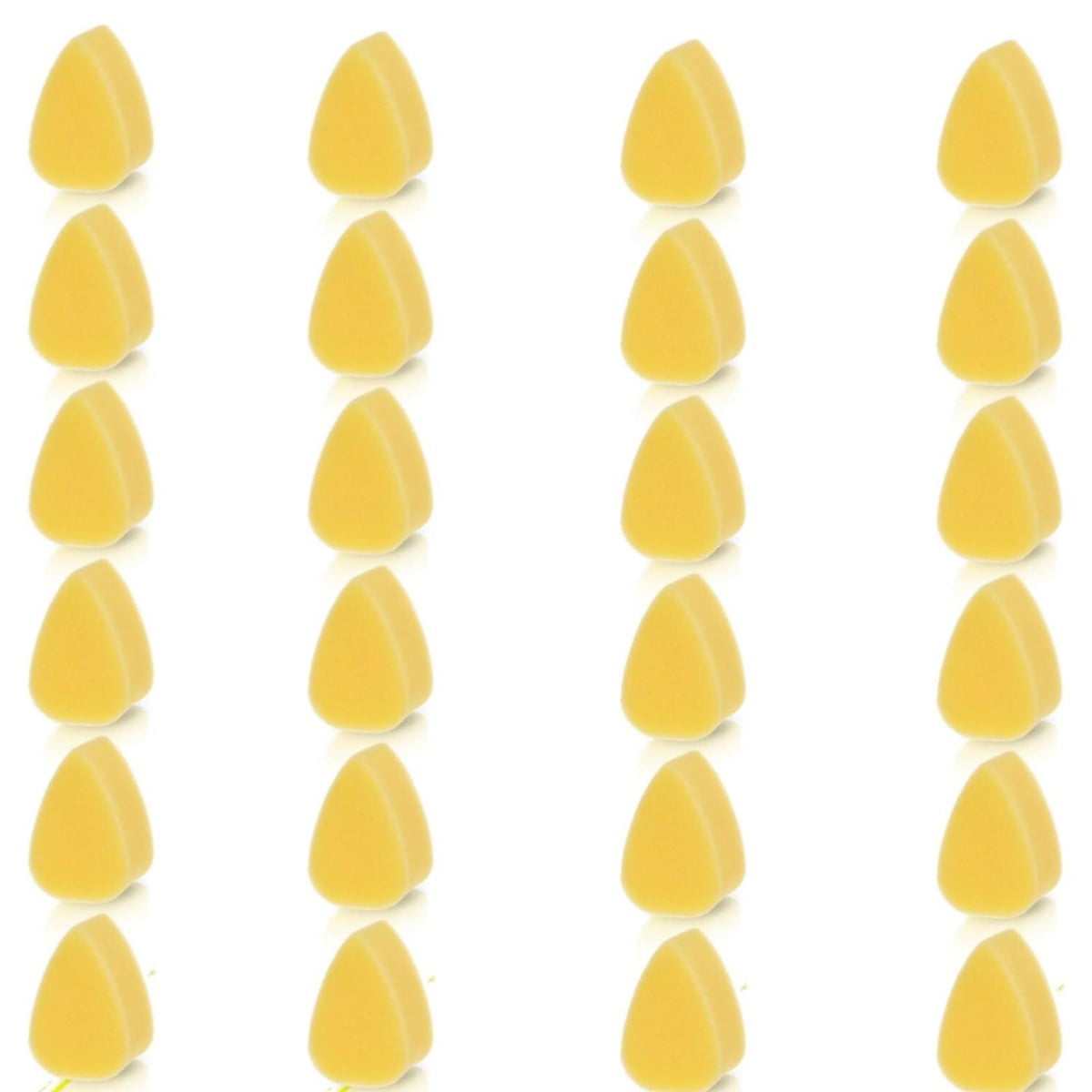 24 Pcs Face Paint Sponge Petal Oval Face Painting Sponges High Density ...