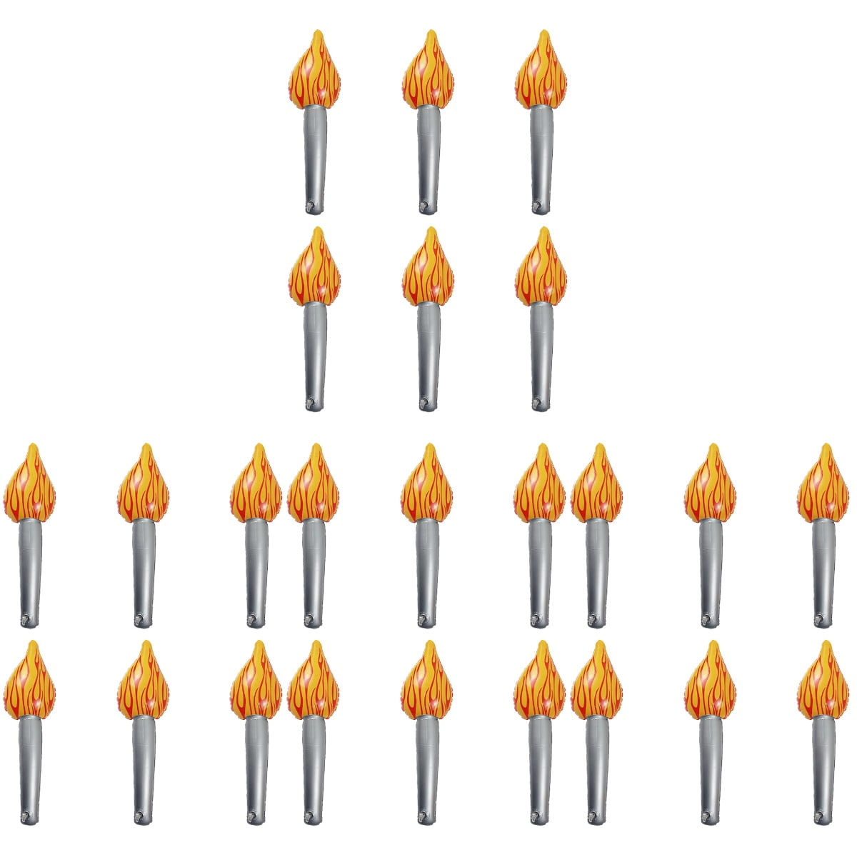 24 Pcs Flashlights for Kids Toys Inflatable Noise Sticks Artificial ...