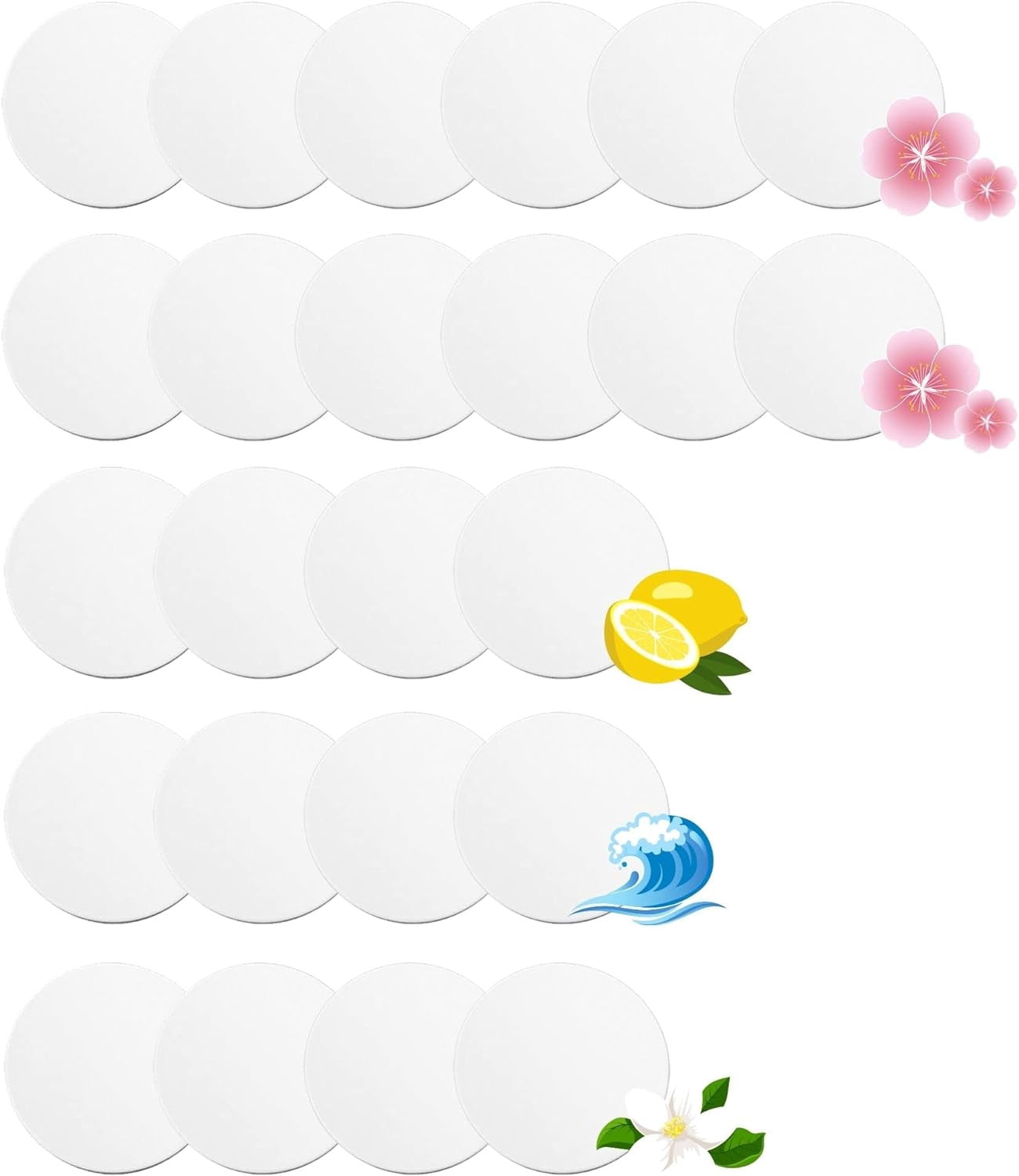 24 Pcs Fragrance Discs Compatible with Powerfresh and Symphony Series ...