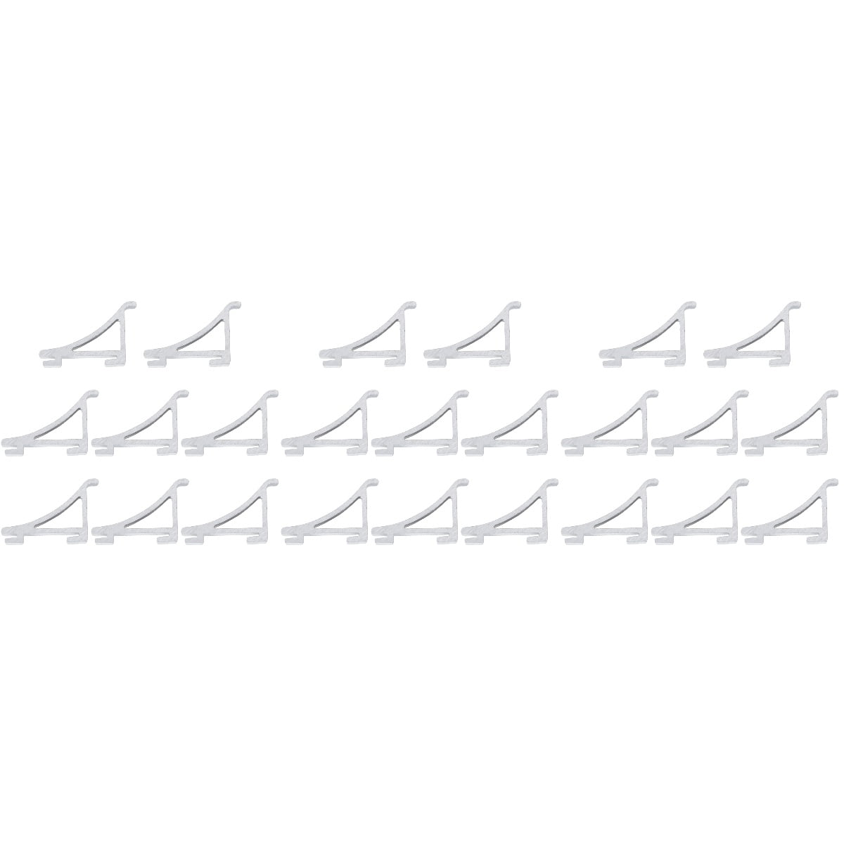 24 Pcs Freezer Shelf Clips Refrigerator Support Hooks Cooler Shelf ...