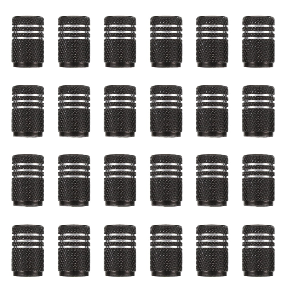 24 Pcs Gauge Inflatable Valve Cap Lightweight Tire Caps 1.80X1.10X1 ...