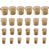 24 Pcs Hexagonal Tube Plug Car Oil Pipe Plugs Oil Plug Accessories 1/8 ...