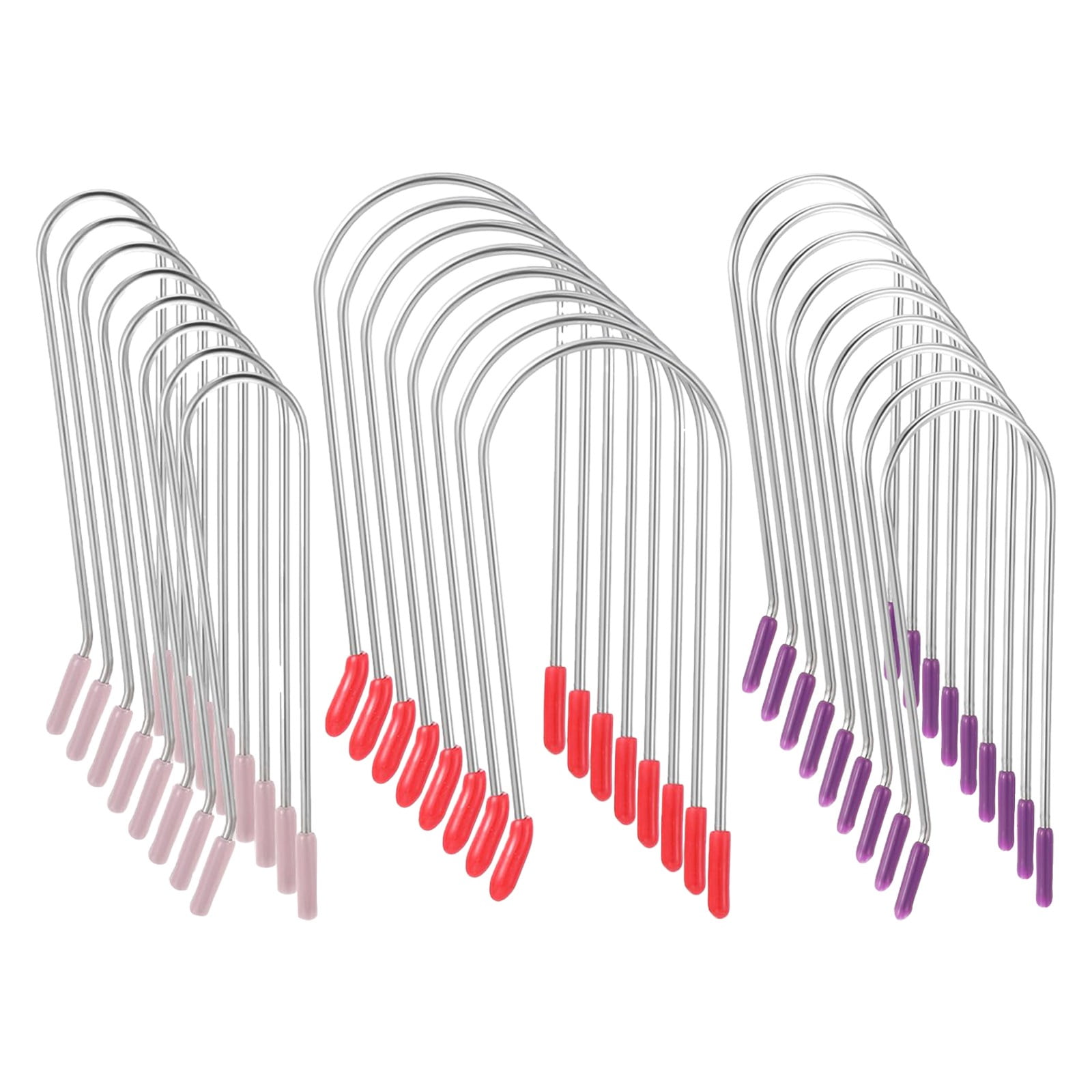 24 Pcs Hot Roller Clips Hot Curler Clips Replacement Kit For Heated ...