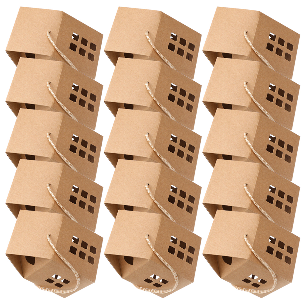 24 Pcs House Gift Box Gift Boxes Candy Cookie Boxes Chocolate Box House ...