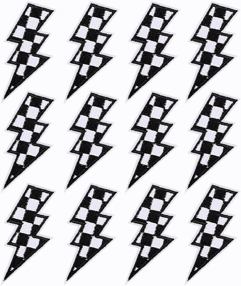 24 Pcs Iron on Patch,Trucker Hat Patches Racing Car Embroidery ...