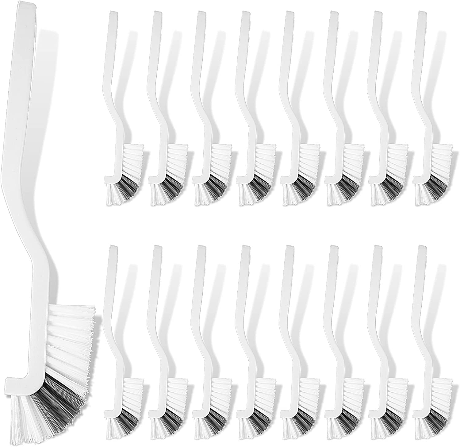 24 Pcs Kitchen Scrub Brush Bulk Sink Bathroom Edge Corner Cleaning ...