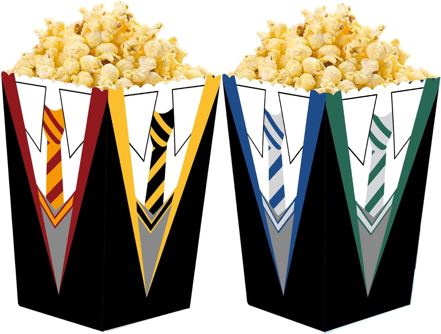 24 Pcs Magical Wizard party popcorn Box, party Candy cookie Box- Snack ...