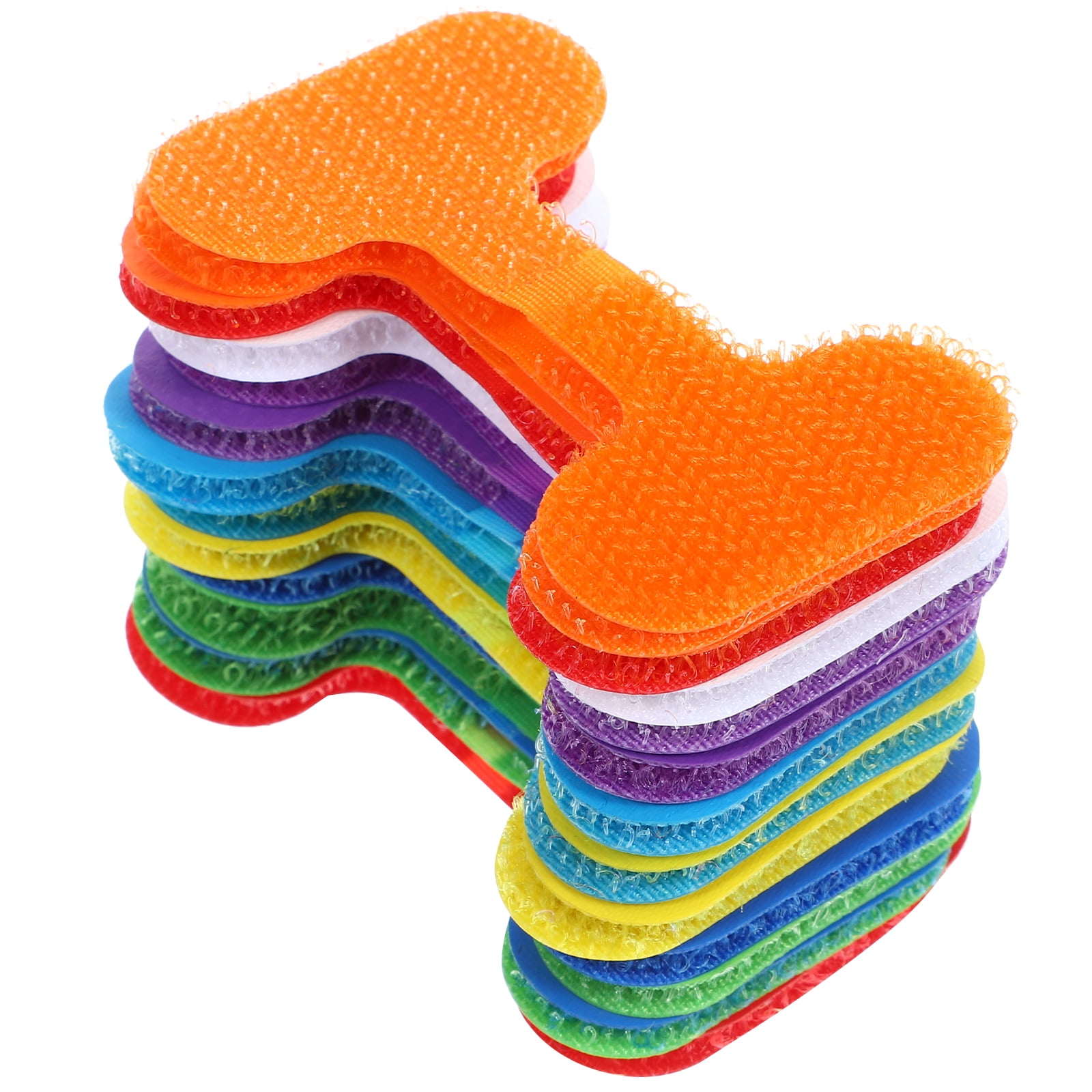 Nylon Cable Organizers with Labels for Home Use 24pcs Assorted Color ...