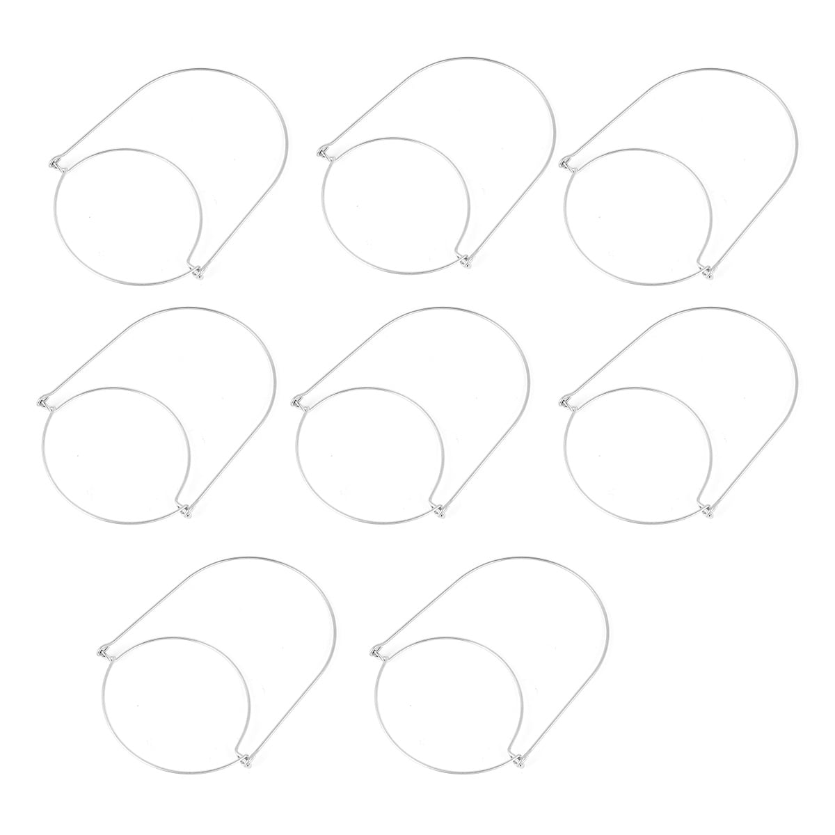 24 Pcs Mason Jar Handles Lid Ring Hangers Glass Bottle Lids with ...