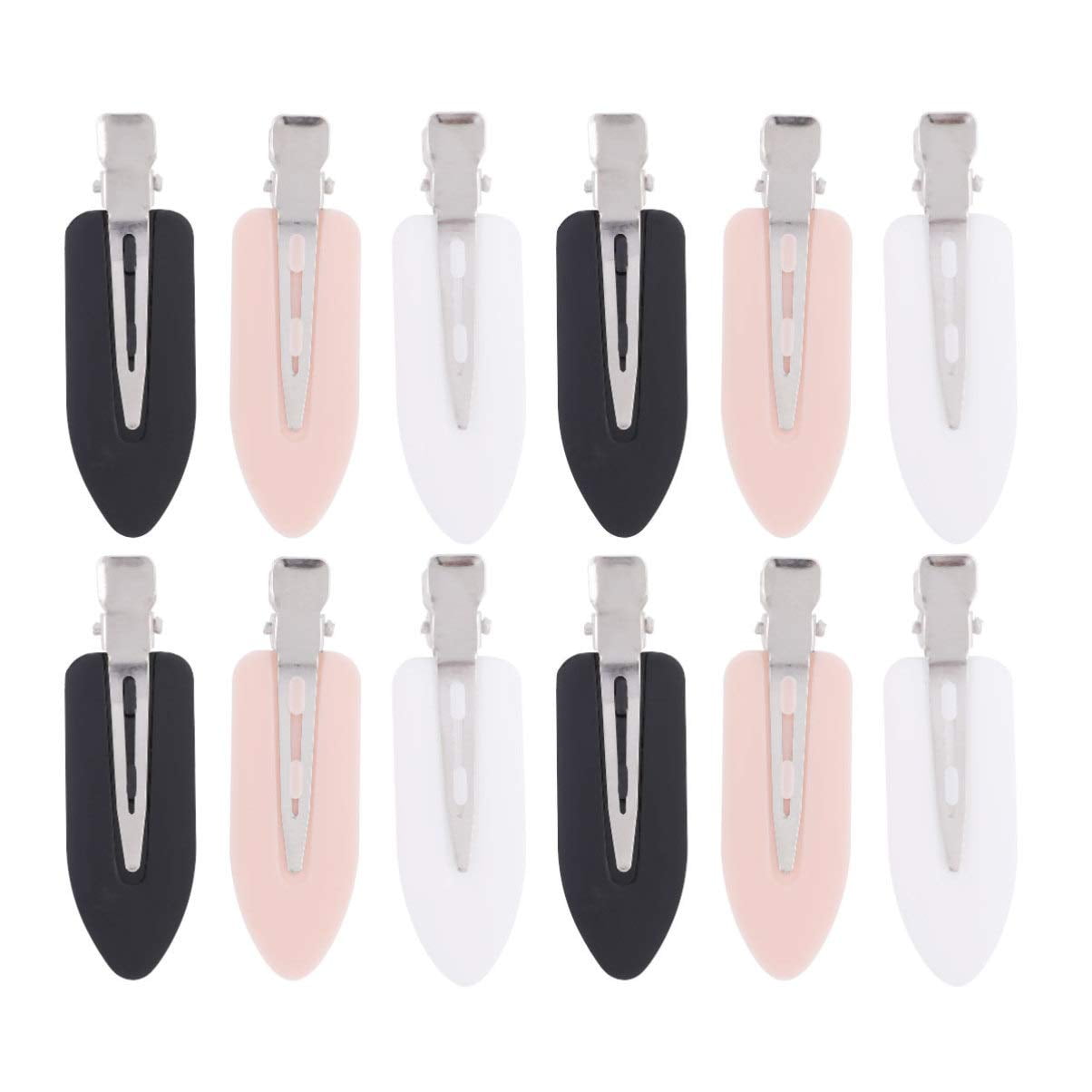 24 Pcs No Bend Hair Clips No Crease Hair Clips Creaseless Hair Clips ...