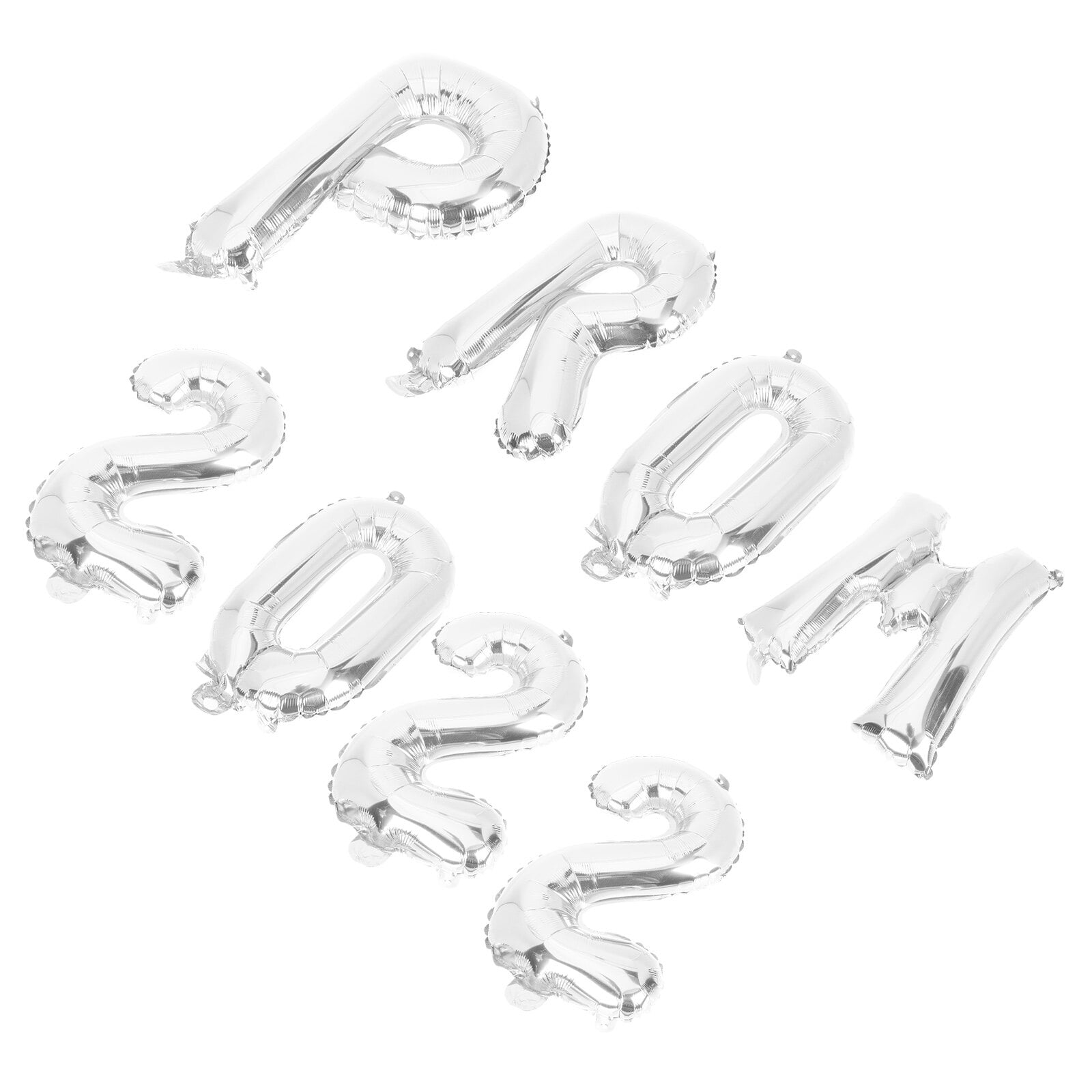 24 Pcs Number Balloons Prom Banner 2022 Graduation Party Balloon ...