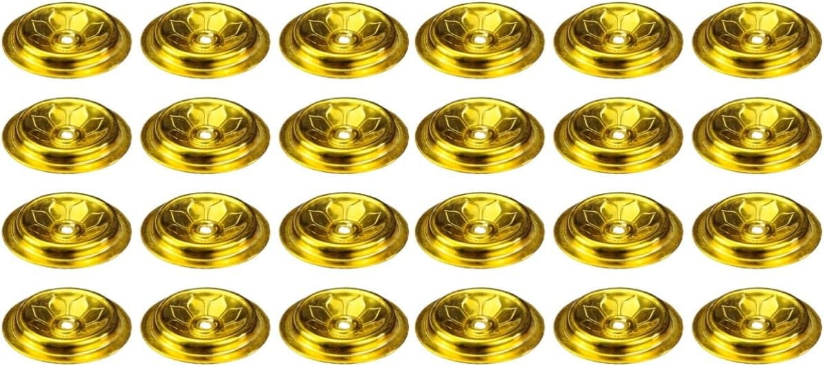 24 Pcs Oil Lamp Candle Wick Holder Wick Floating Stand Candle Wick ...