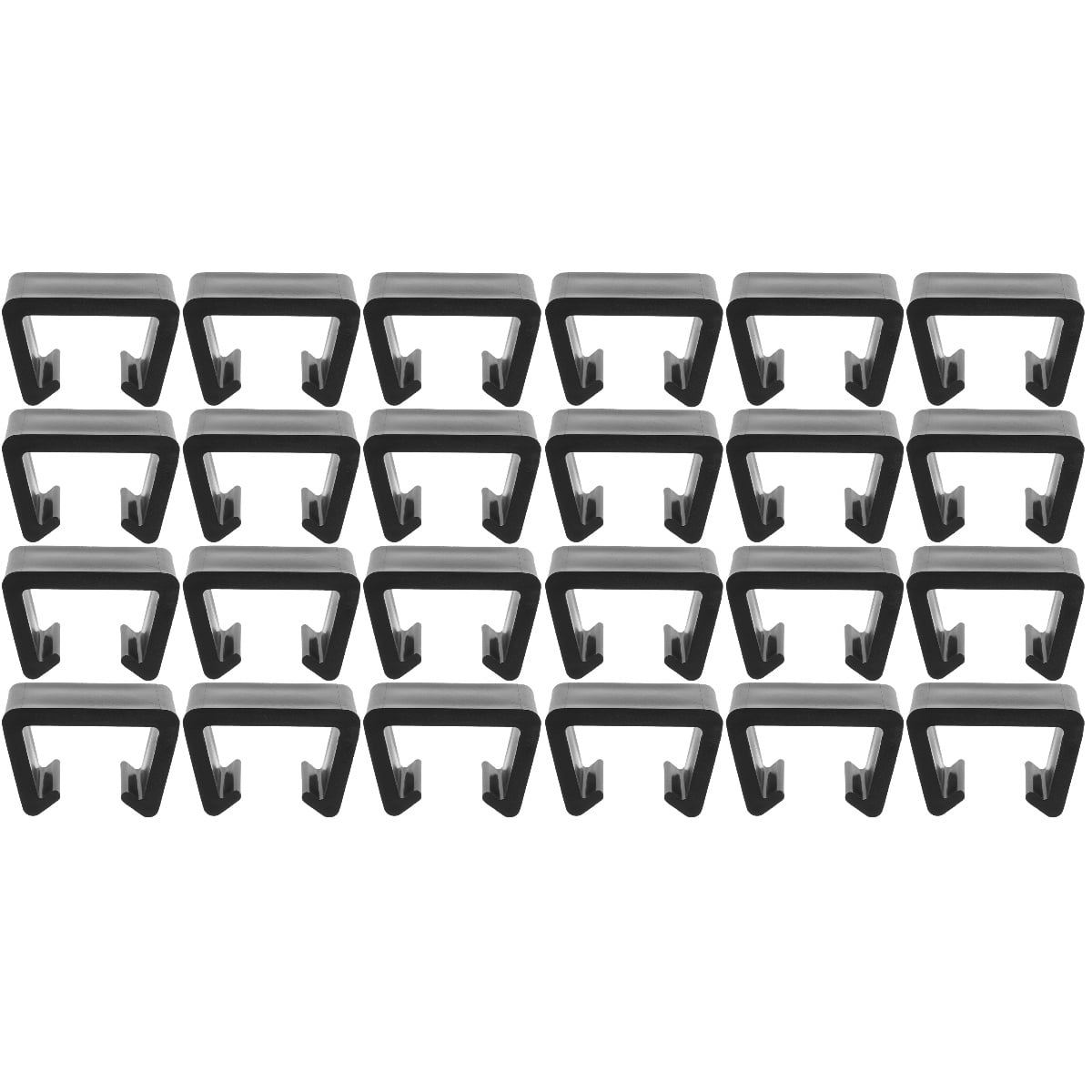 24 Pcs Outdoor Patio Wicker Furniture Clips Rattan Chair Sofa Fasteners ...