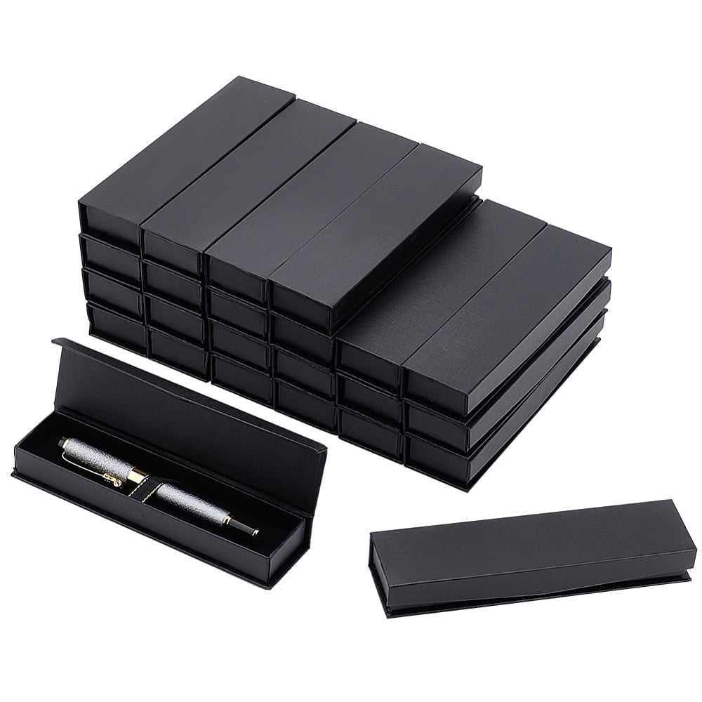 24 Pcs Pen Gift Boxes 6.93x1.71x0.94 Inch Cardboard Pen Cases Rectangle ...