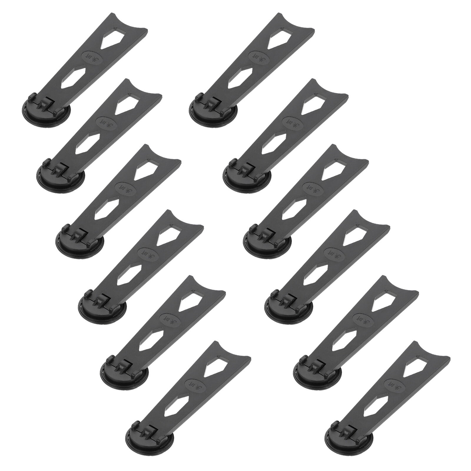 24 Pcs Photo Frame Stand Picture Holder Clip Plastic Brackets ...