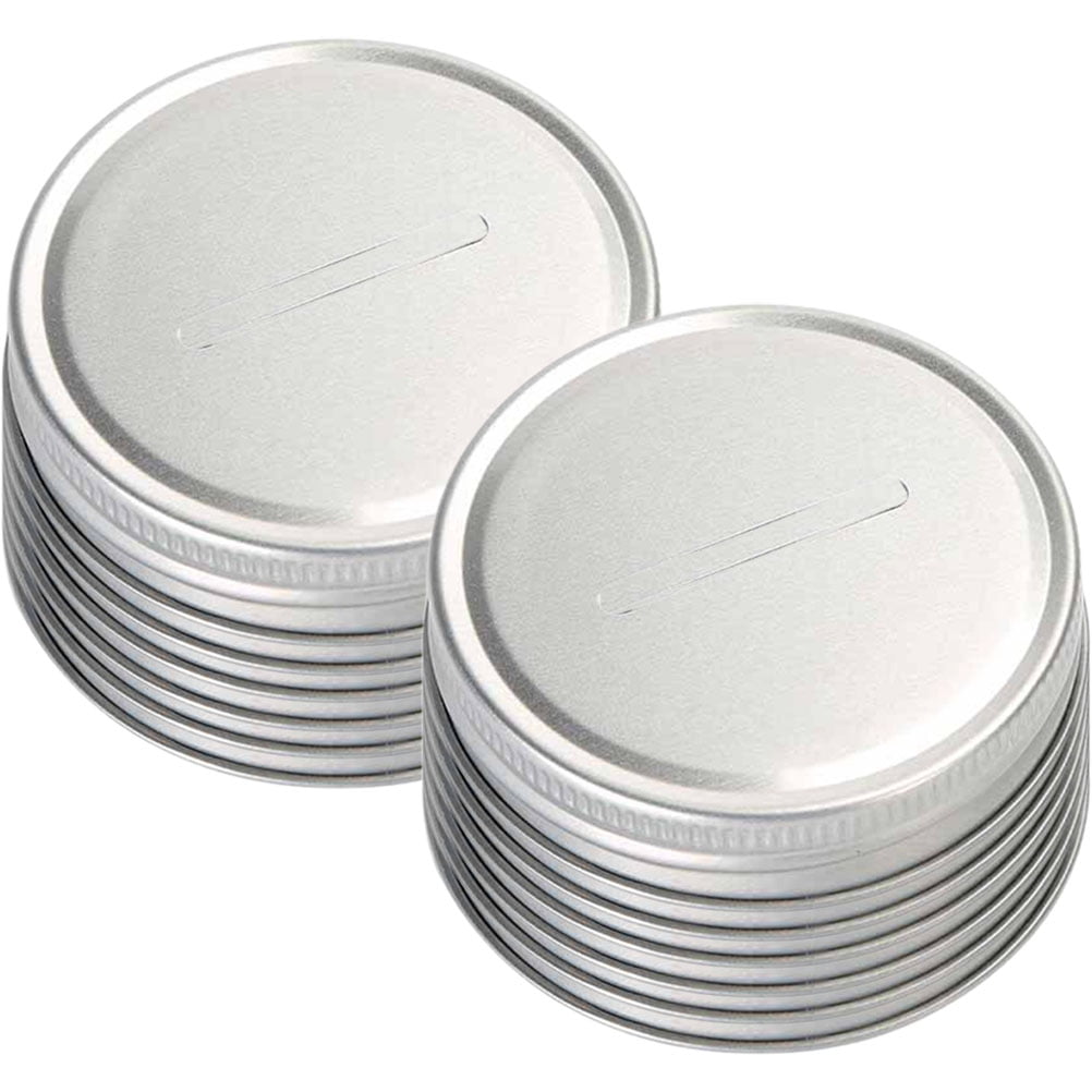 24 Pcs Piggy Bank Coin Lid Jars Coins Canning Parts Storage Tank Lids ...