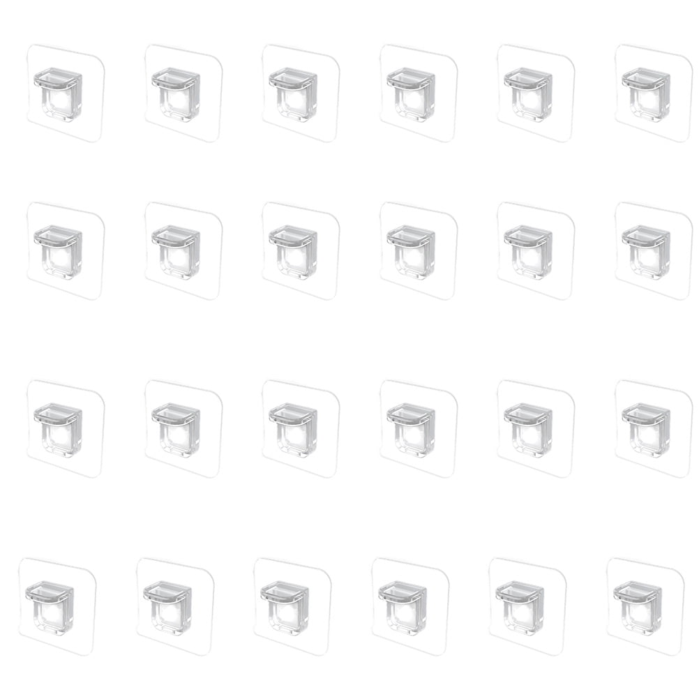 24 Pcs Pilaster Shelf Track Holder Wall Support Clapboard - Walmart.com