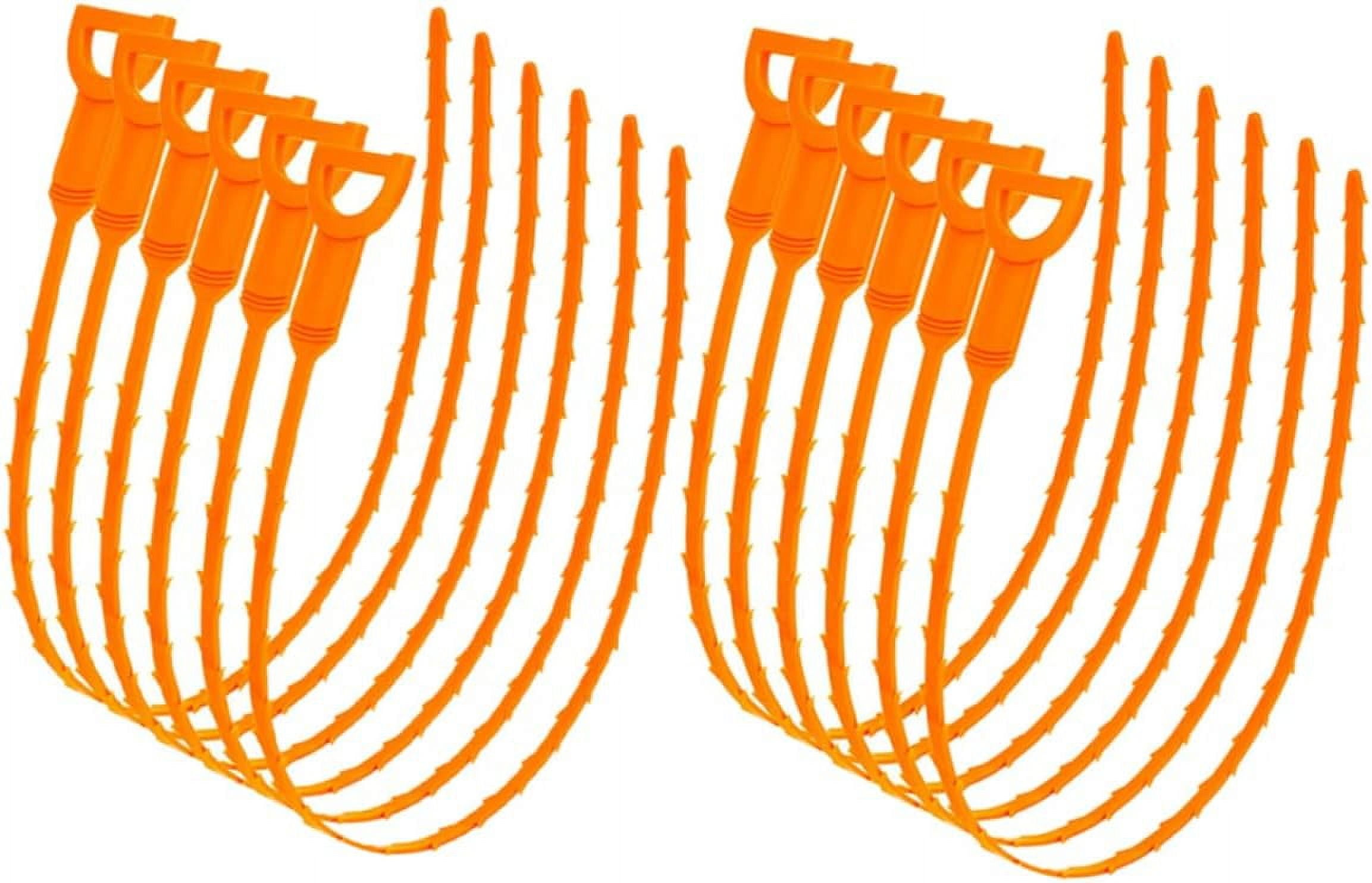 24 Pcs Pipe Dredge Hook Toilet Sink Hair Sink Snake for Drain Hair ...