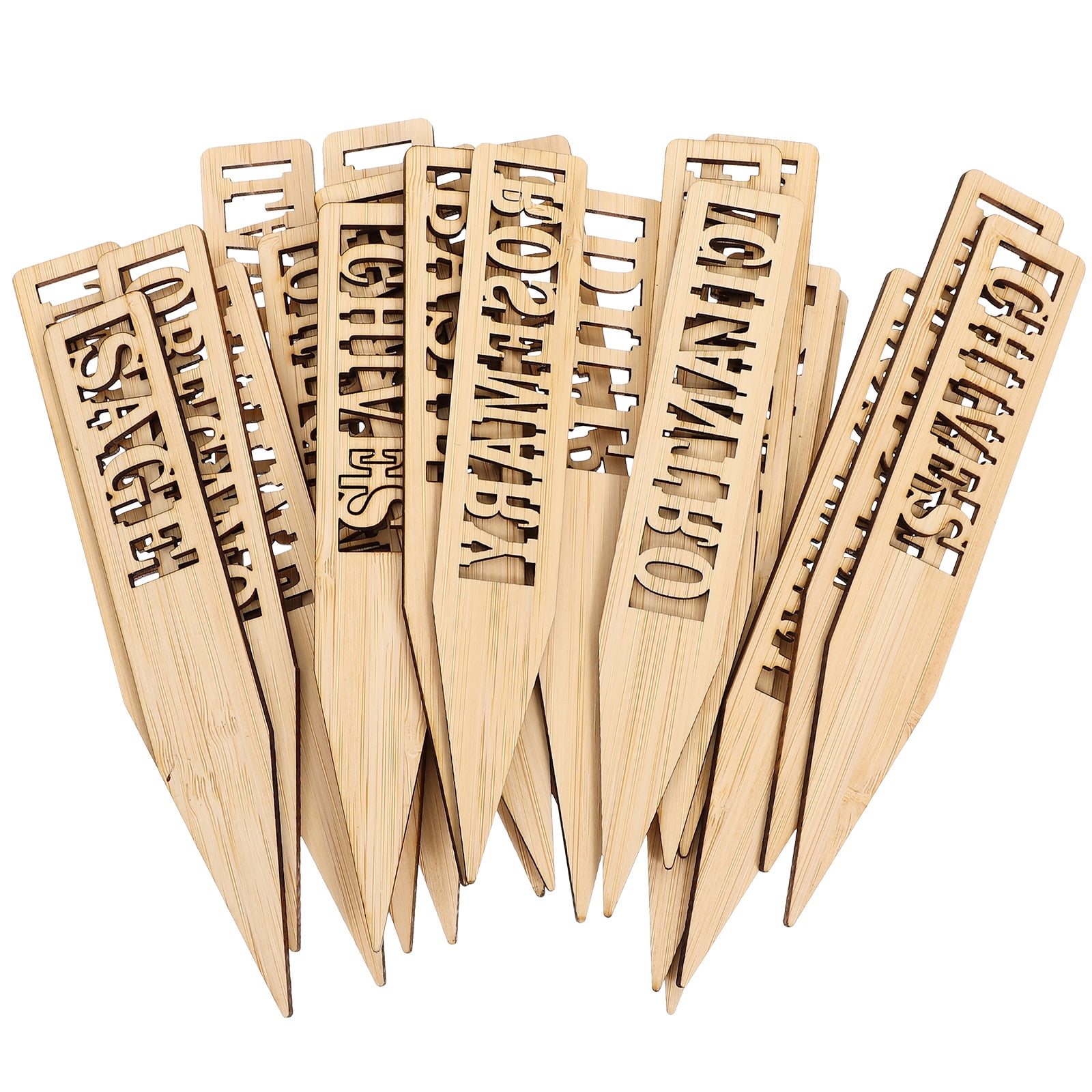 Pcs Planter Insert Tag Safe Markers Classification of Plants - Walmart.com