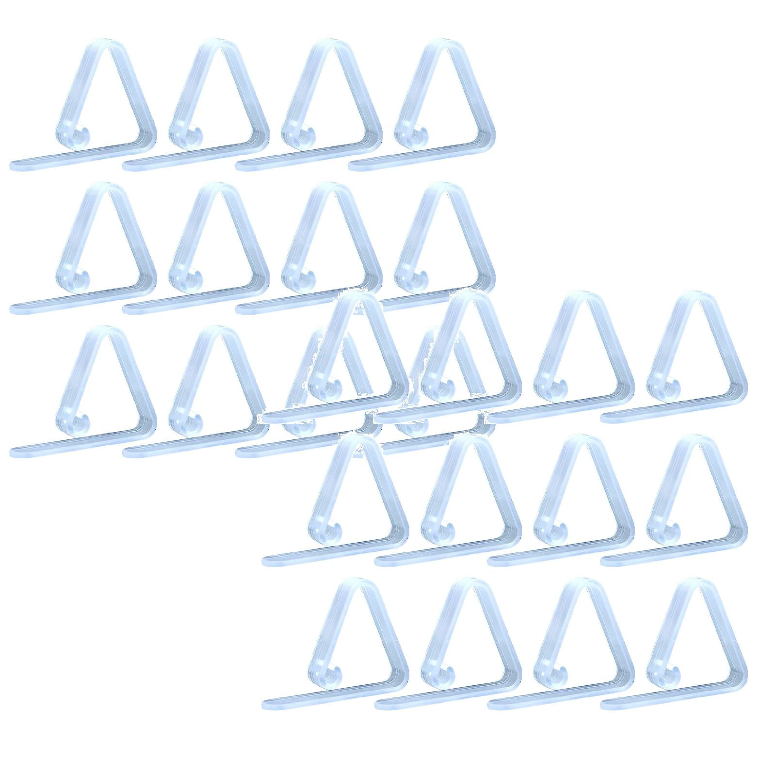 24 Pcs Plastic Table Cloth Holder - Clear Clips for Outdoor Picnic ...