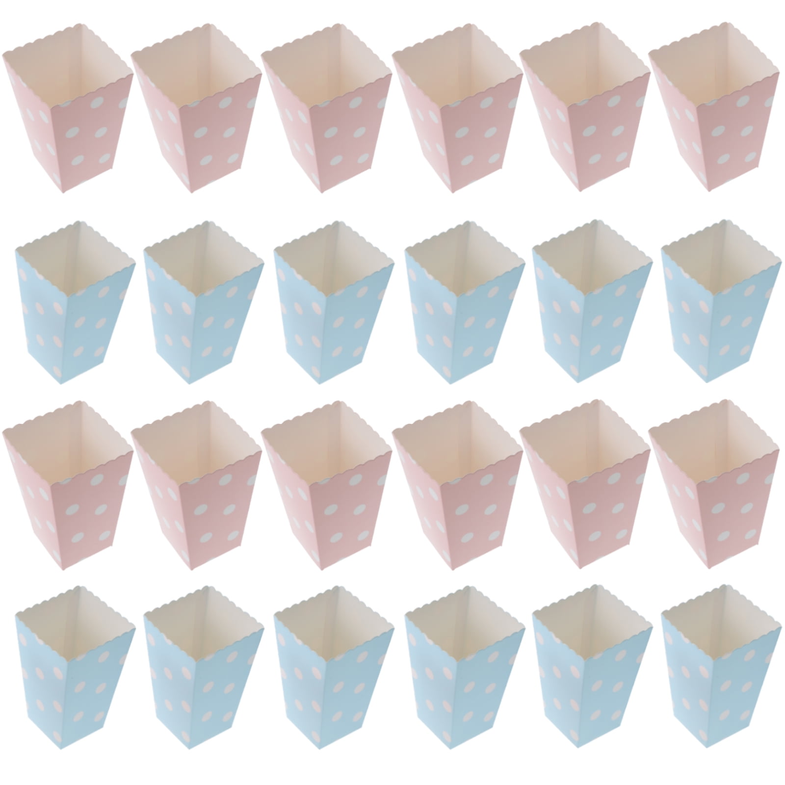 24 Pcs Popcorn Box Popcorn Bucket Popcorn Containers Party Snack