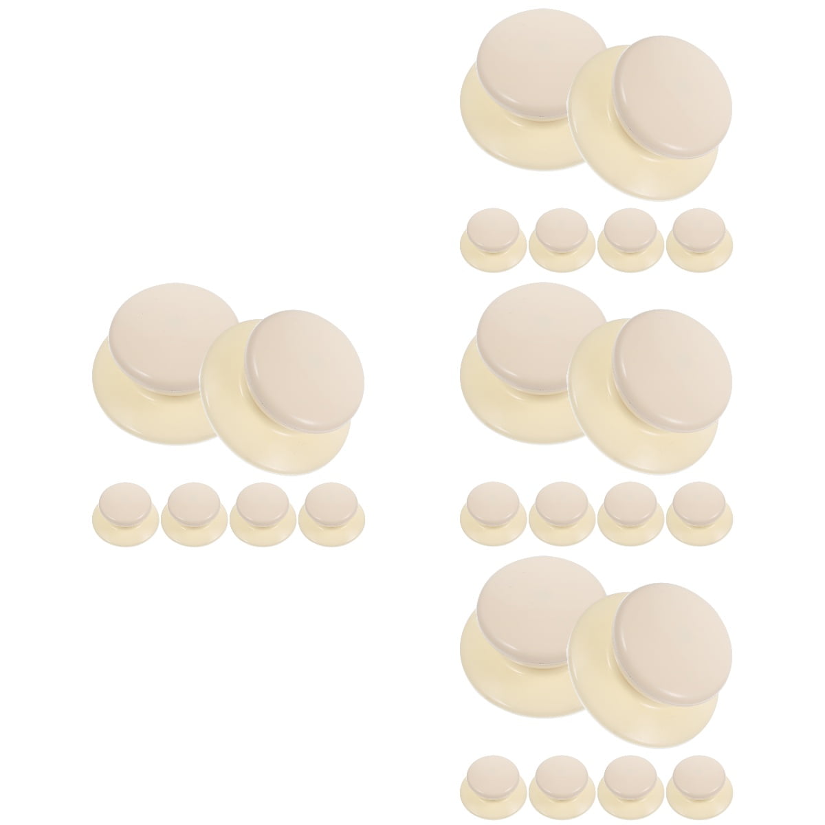 24 Pcs Pot Top Beads Plastic Lid Knob Compact Lid Knob Kitchen Pan Lid ...