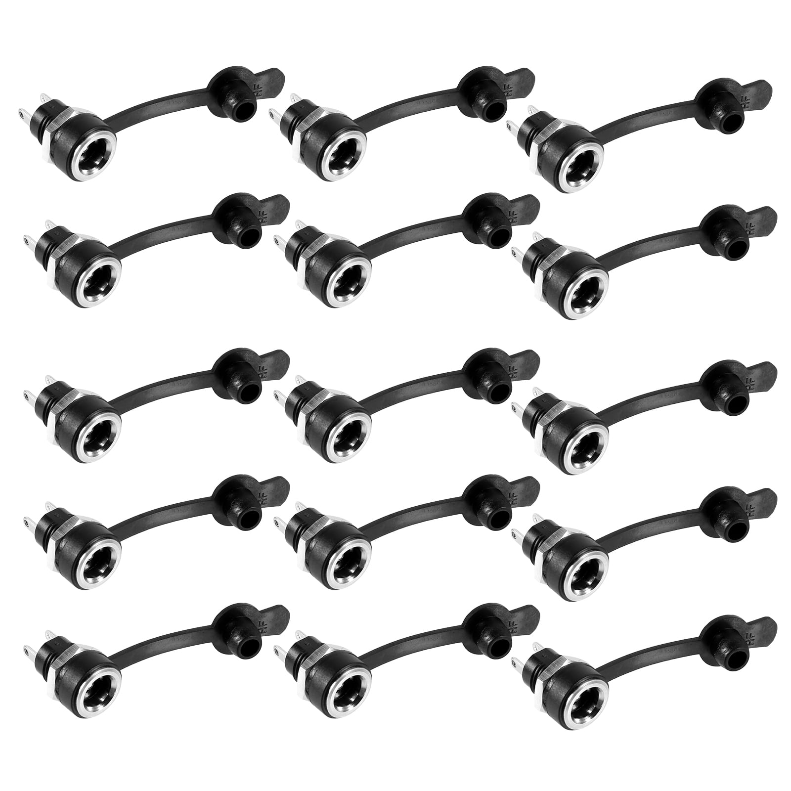 24 Pcs Power Outlet Power Supply Panel Mount Socket DC Power Jack DC ...