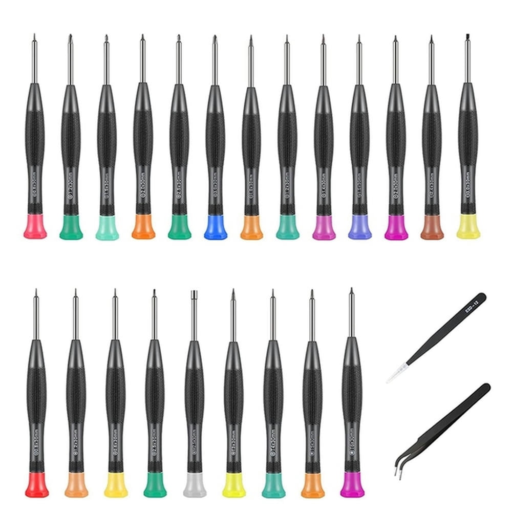 24 Pcs Precision Magnetic Screwdriver Set With Flathead /Star ...