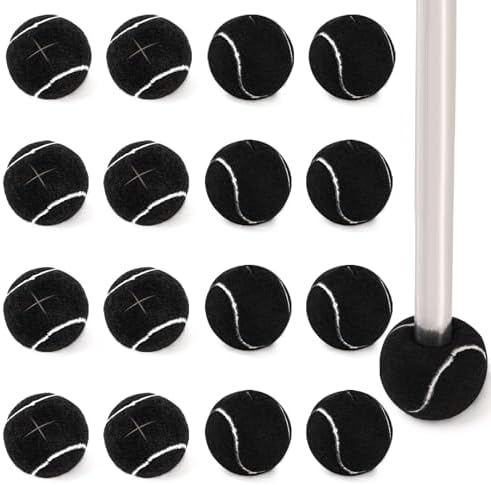 24 Pcs Precut Tennis Balls for Walkers, Heavy Duty Glide Balls, Long ...