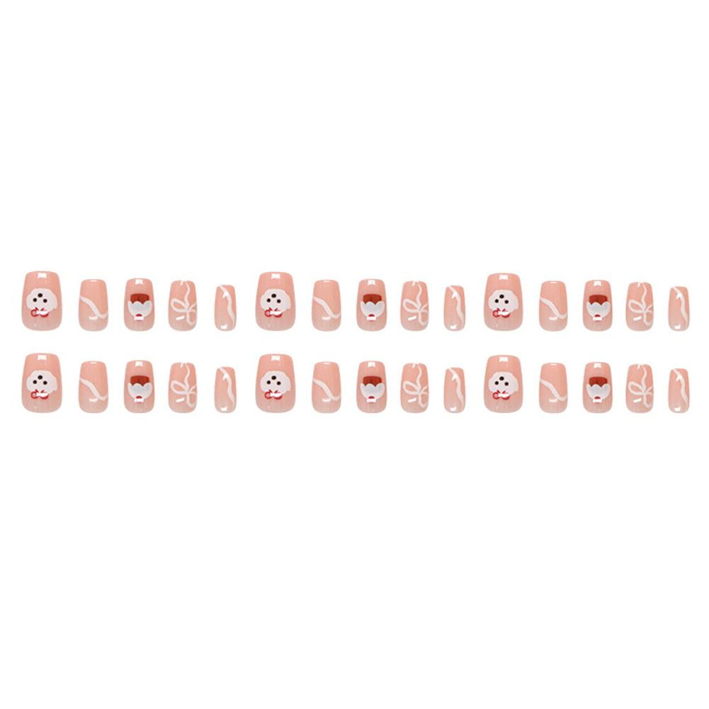 24 Pcs Professional Artificial Nail Set - 8 Styles, High-Quality ...