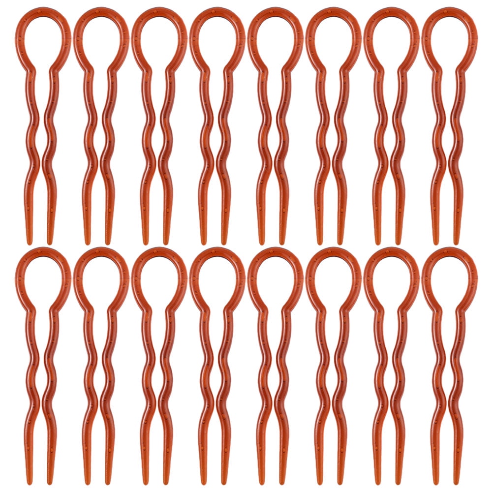 24 Pcs Quick Hair Styling Bun Chains Clips for Bobby Pins Women Women's ...