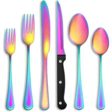 Lenox Butterfly Meadow II Mirror 65-Piece Flatware Set - Walmart.com