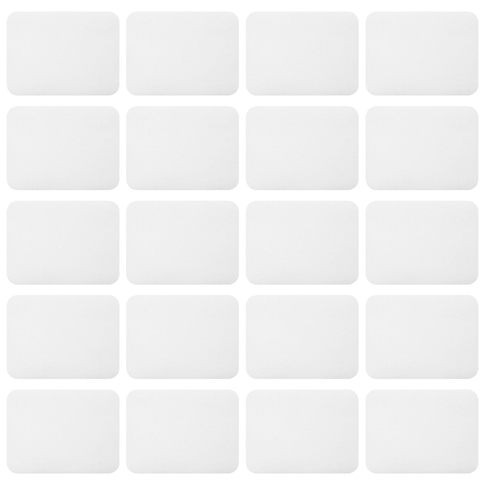 24 Pcs Rectangular Clothes Patches DIY Clothes Stickers Clothes Patches ...